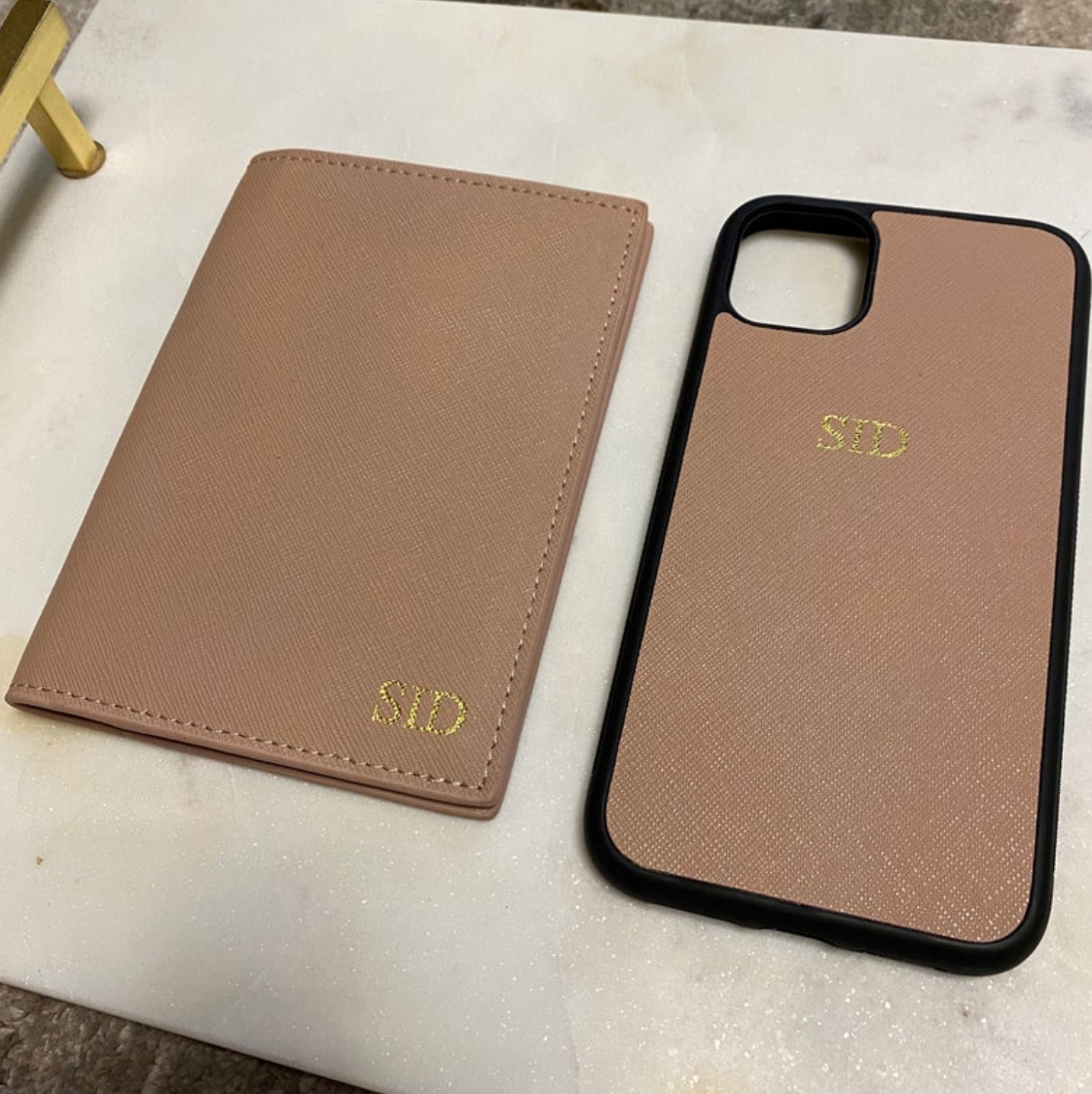 Saffiano Phone Case | Goldbar